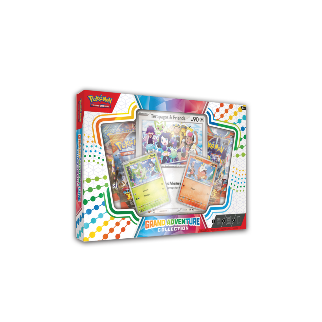 POKÉMON TCG Grand Adventure Collection (Contains 2 Surging Sparks packs)